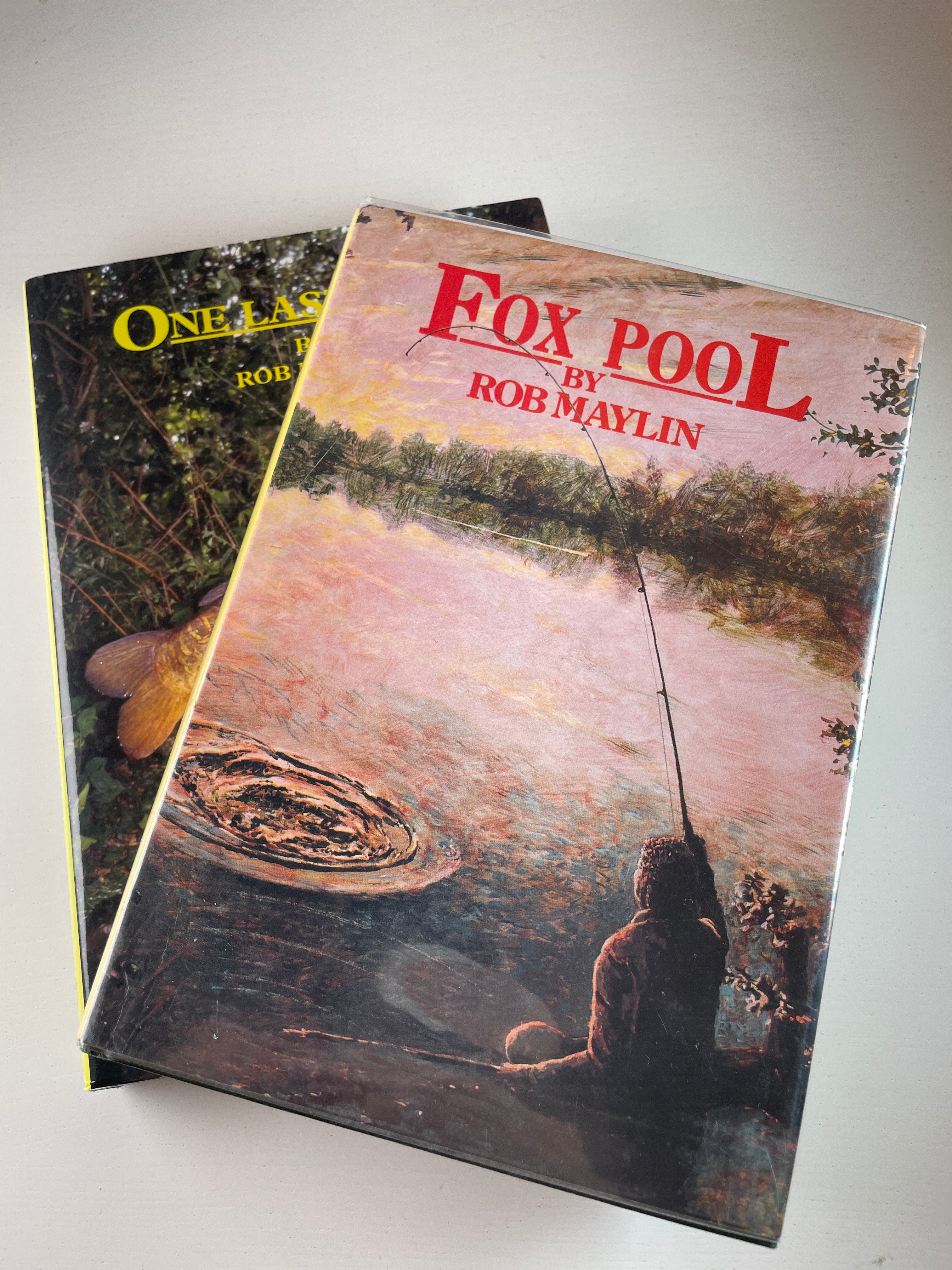 Fox Pool 1989 Signed & One Last Cast by Rob Maylin. Carp Books ...