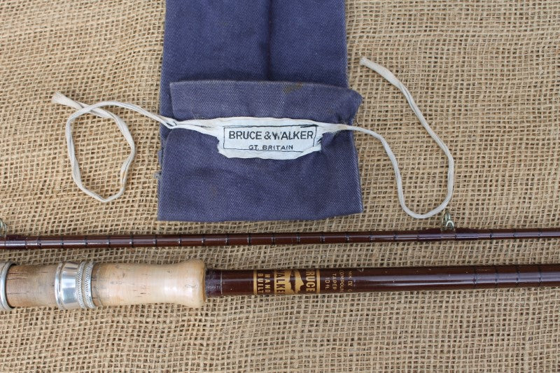 1 x Bruce And Walker MK IV G Vintage Old School Carp Fishing Rod ...