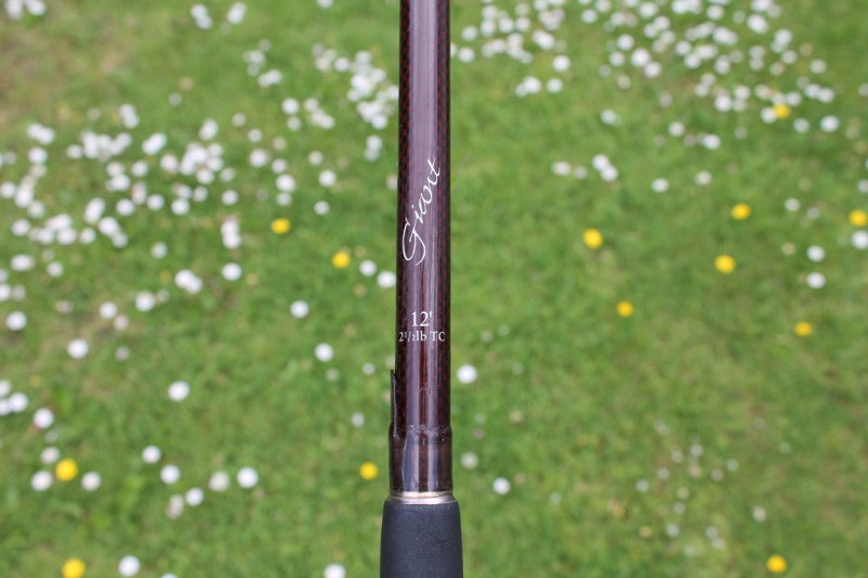 2 x Giant Old School Carp Fishing Rods. 12'. 2.5lb T/C. Circa 1990s ...